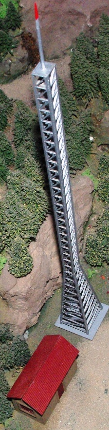 Craig's Models. N Scale - Shack and Radio Tower