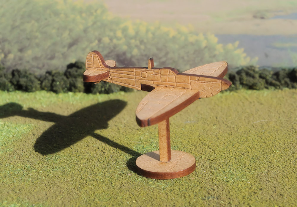 Craig's Models. Laser Cut - 1/144 Scale - Spitfire Mk2 - Kit